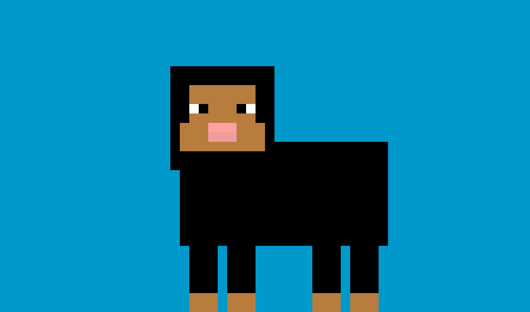 Editing Black minecraft sheep - Free online pixel art drawing tool ...