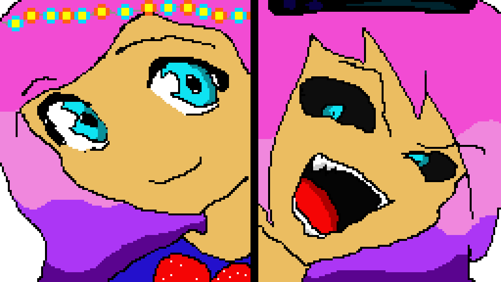 Pixilart - You and your evil side COLLAB by xXSunFlowerXx