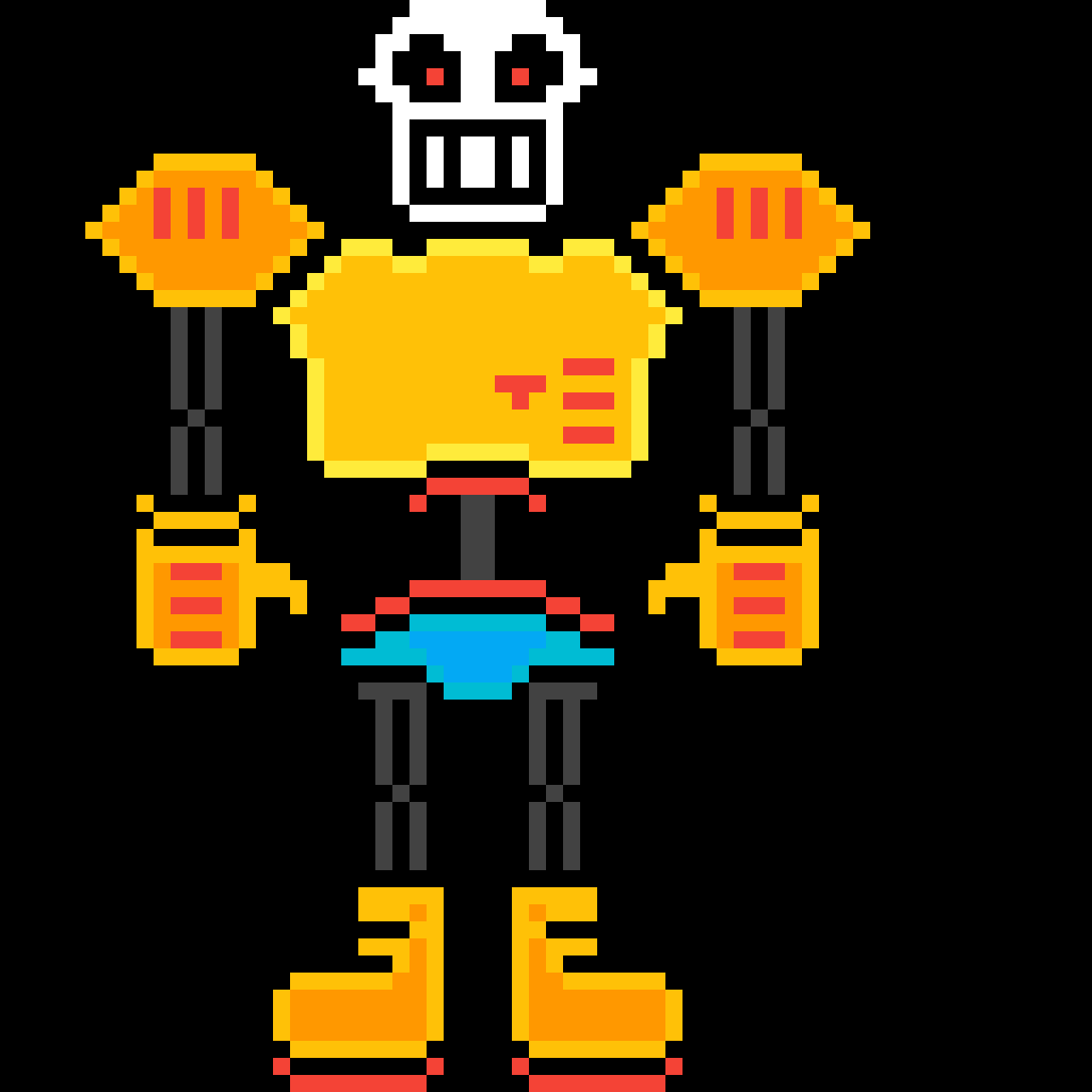 Pixilart - True power papyrus colour by 0gamer2000