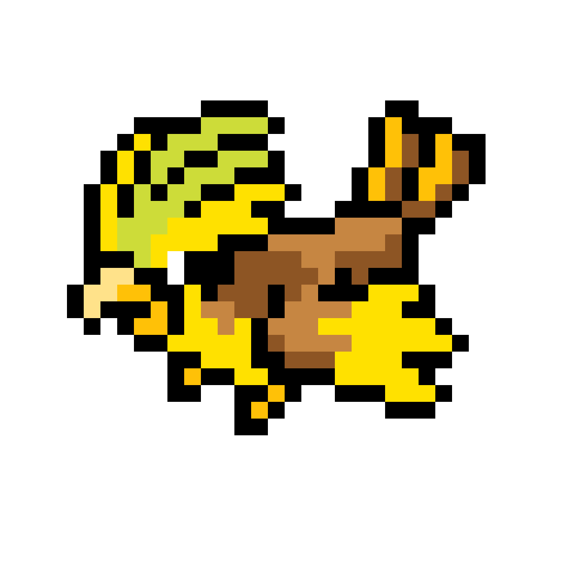 Editing Shiny Pidgeot - Free online pixel art drawing tool - Pixilart