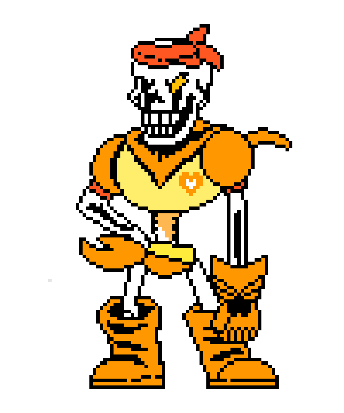 Pixilart - Delta Papyrus by Werdna-5002