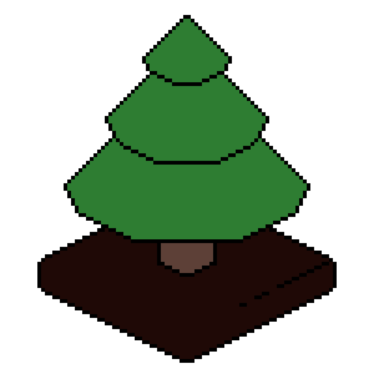Pixilart - Mini Tree by Blueverywhere