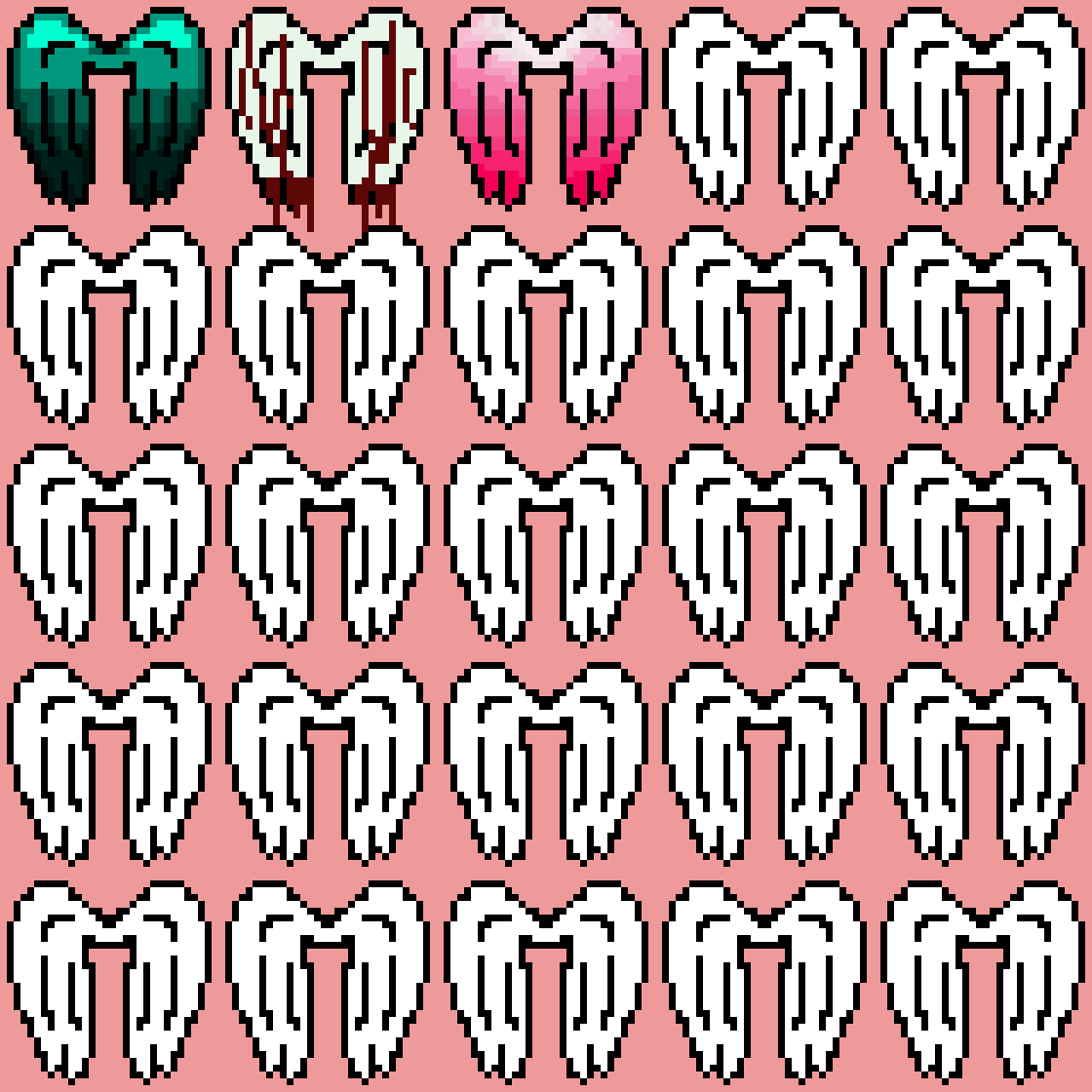 Editing Draw an Angels Wings - Free online pixel art drawing tool ...