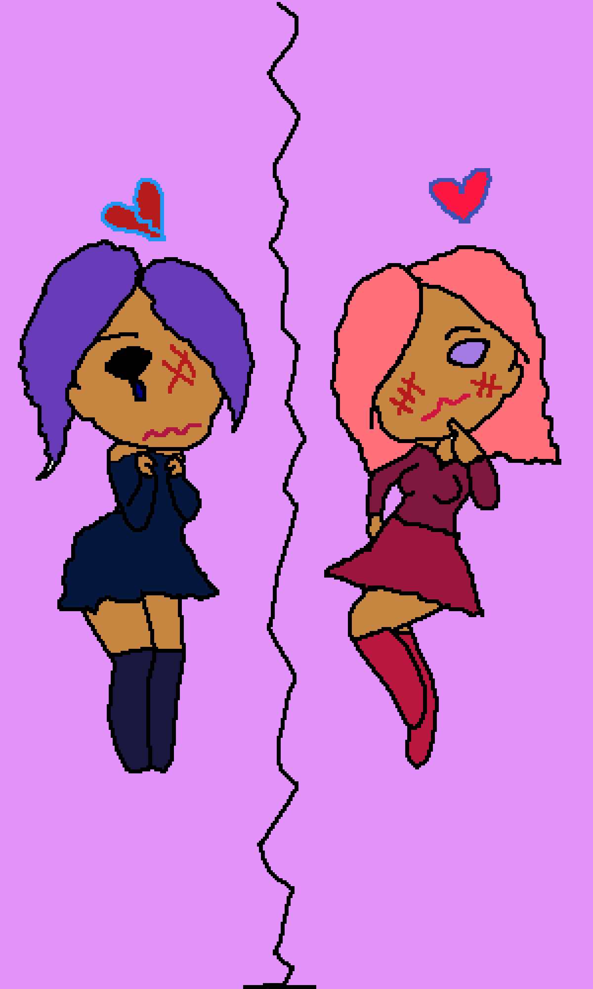 Pixilart - Emotion Twins by BeautifulSummer