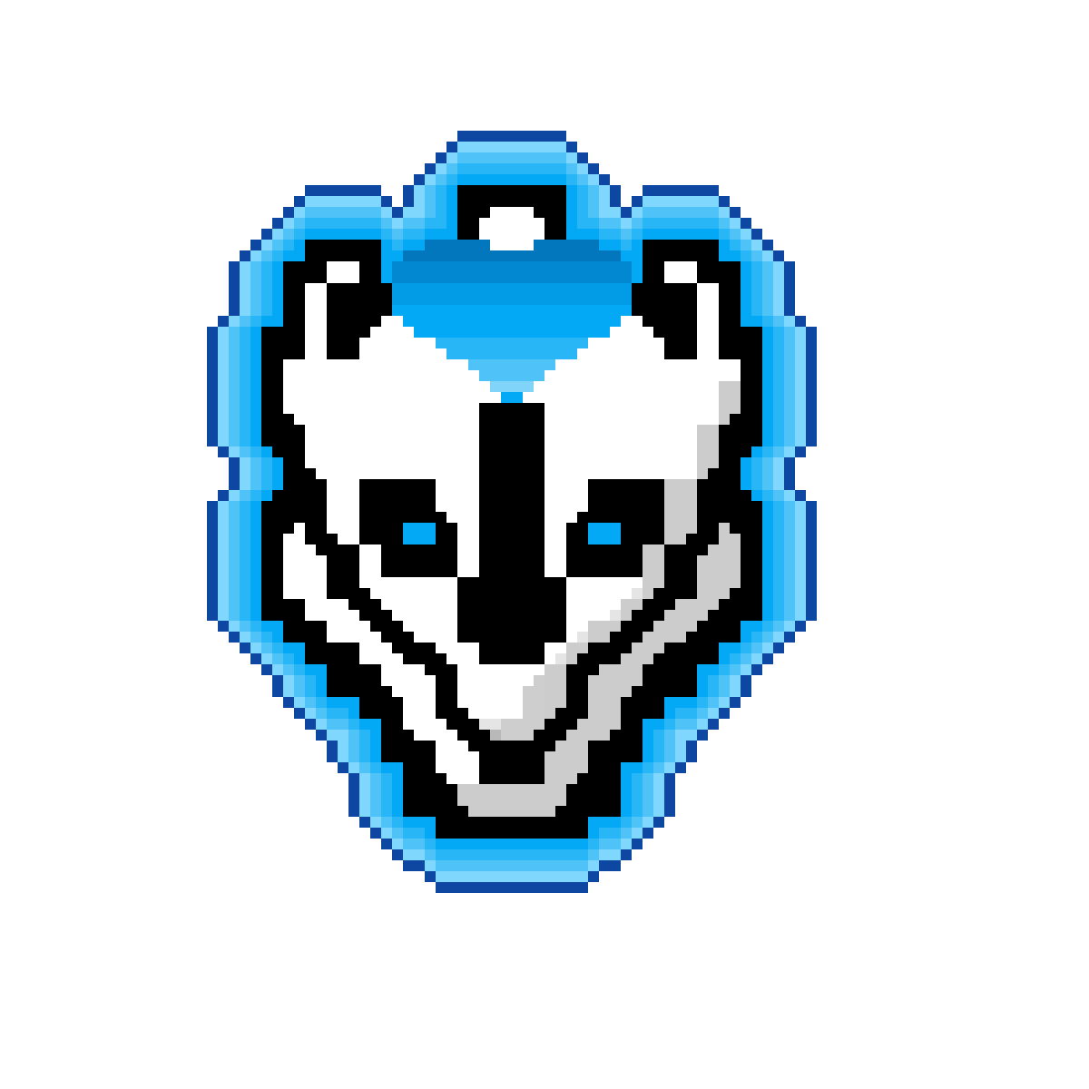 Pixilart - blue soul sans by itskingsam