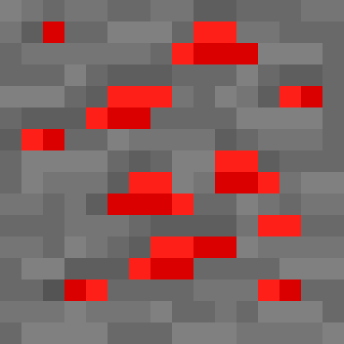Pixilart - redstone ore png by Lth3mayo