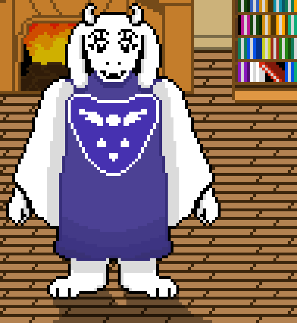 Pixilart - (Color)Toriel by Immediate54