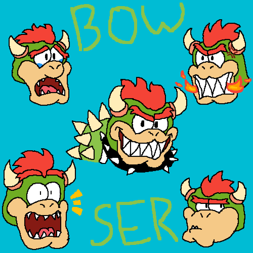 Pixilart - Bowser concepts by Bubb13