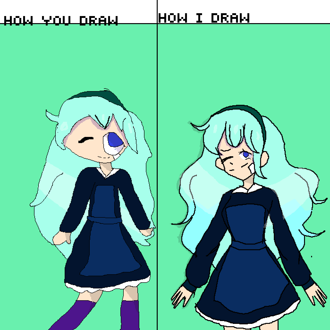 Editing How i draw - Free online pixel art drawing tool - Pixilart