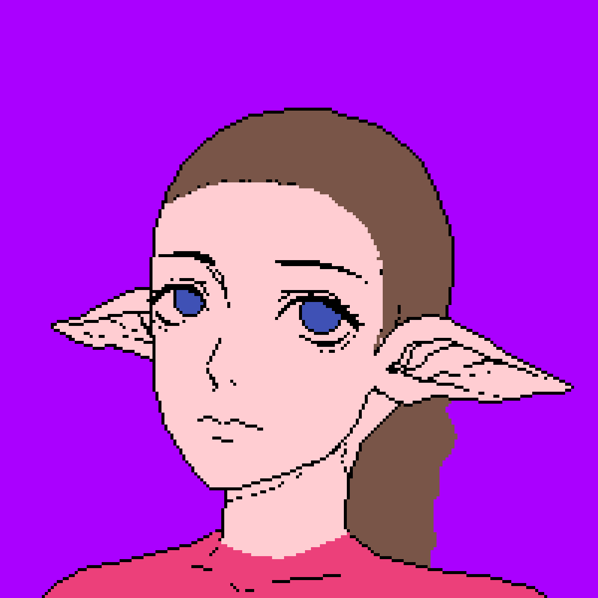 Editing Ella the elf - Free online pixel art drawing tool - Pixilart
