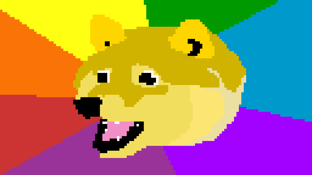 Pixilart - doge by MickealArgs
