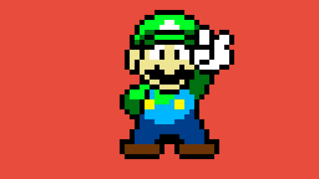 Pixilart - Luigi by Maturgo