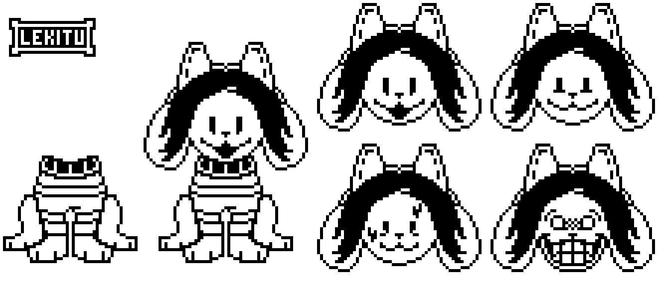 Pixilart - Underswap Temmie sprite by Lekitu