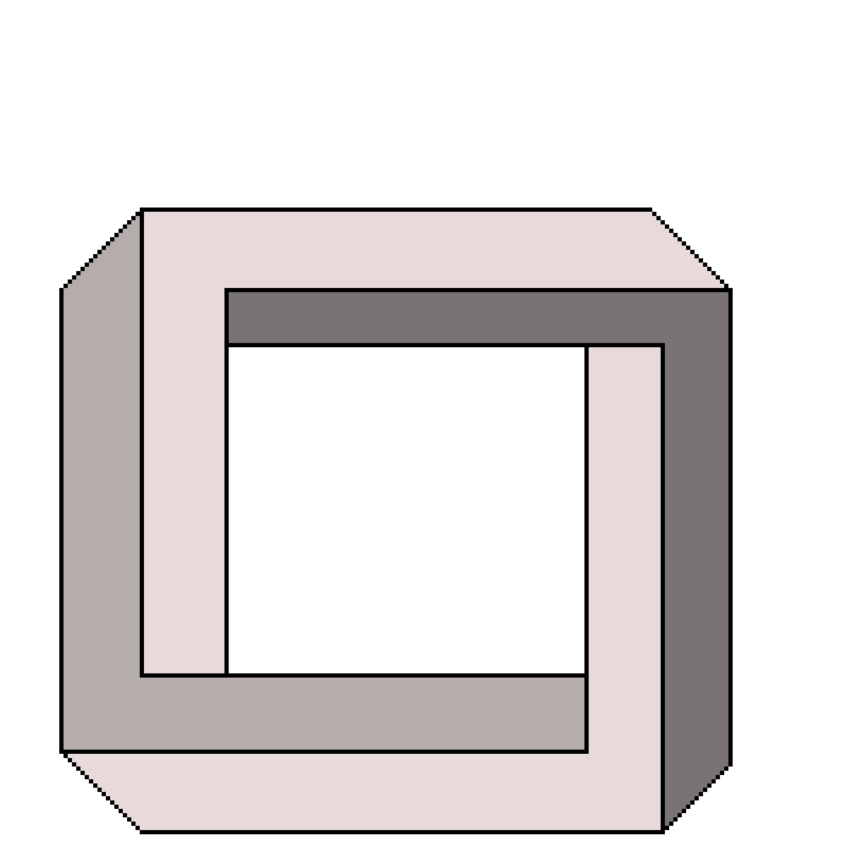 Pixilart - impossible square by Nathan4444