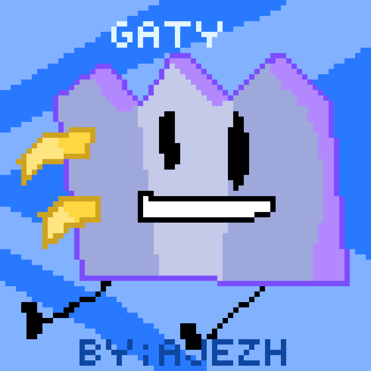 Pixilart - Gaty from bfb by aj12345
