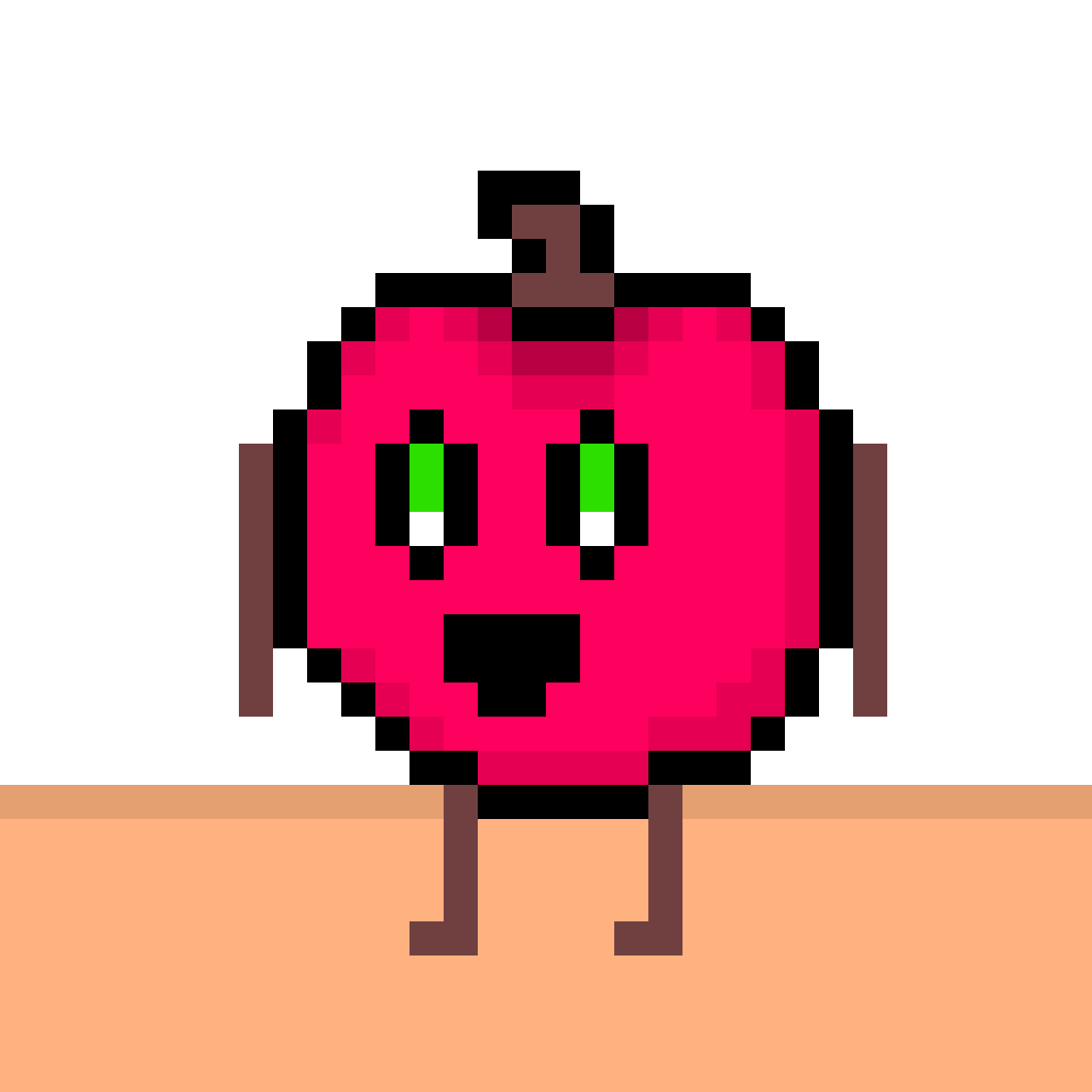 Pixilart - Mr Apple by CorbanDoesArt