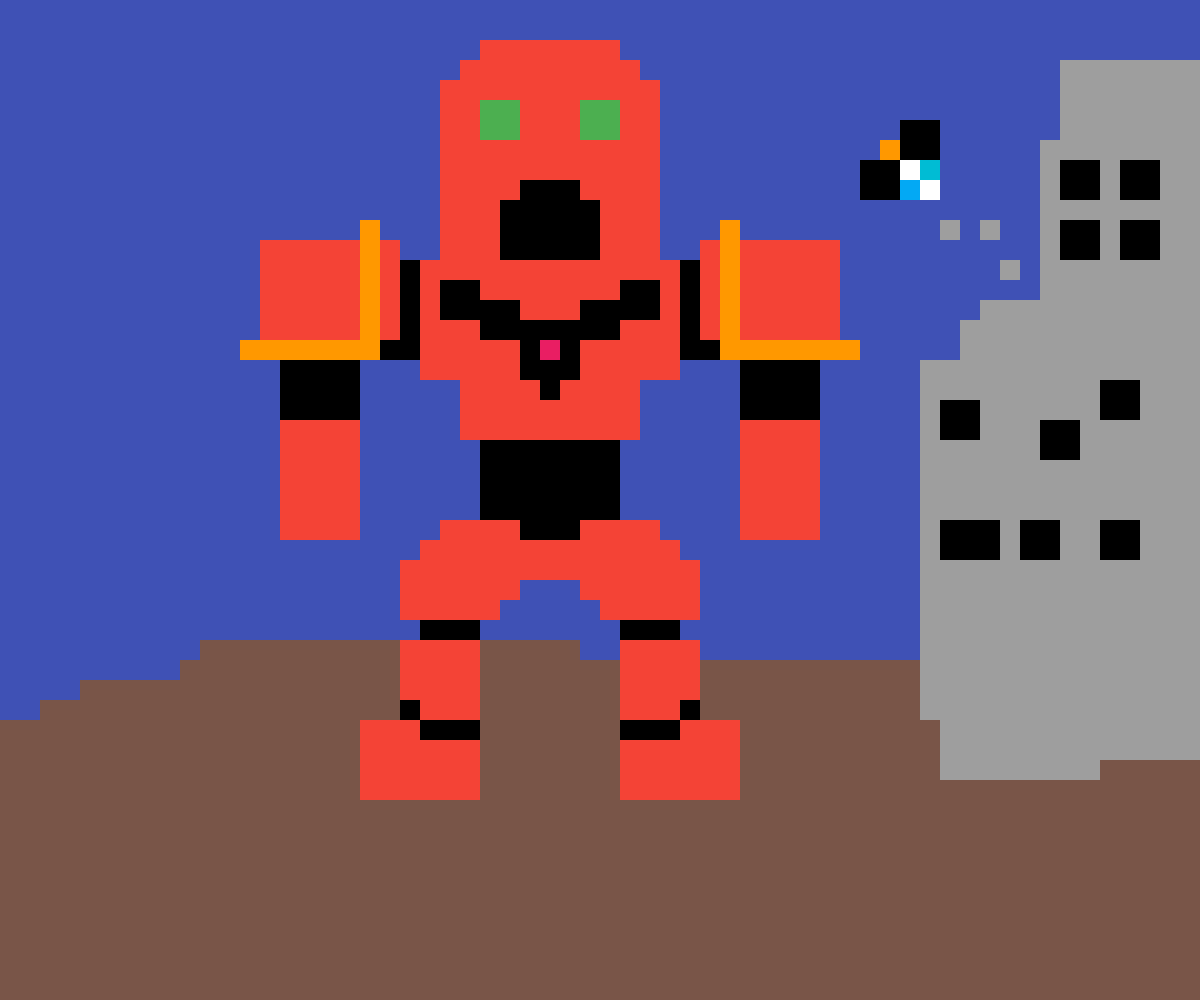 Pixilart - blood angel space marine by penguin23