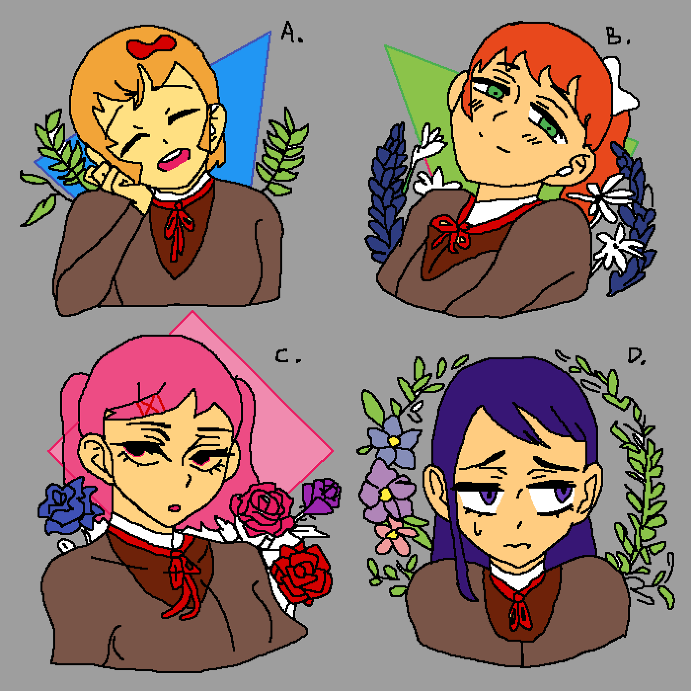 Edición Doki Doki Literature Club - Herramienta gratuita de dibujo en ...