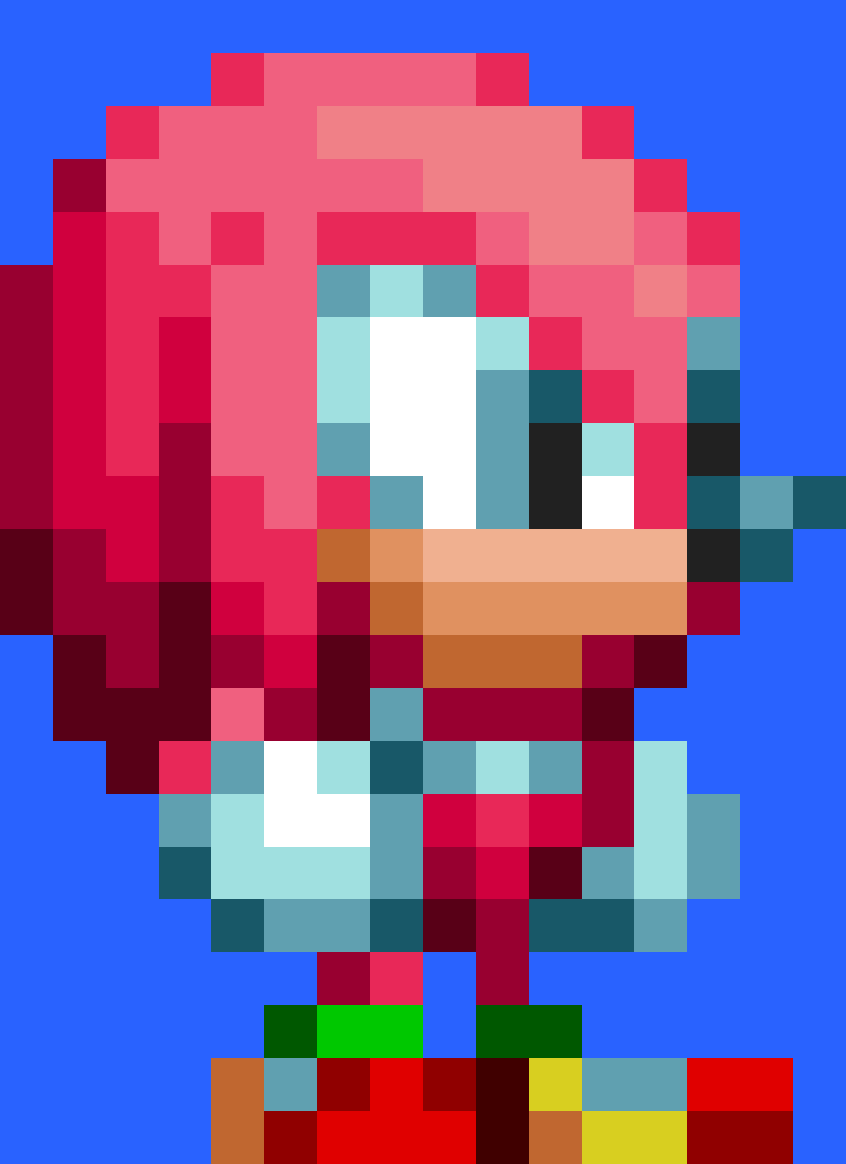 Pixilart - knuckles by Prathamcraft