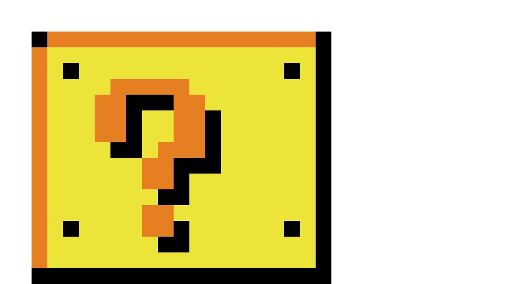 Pixilart - Super Mario question block by ikeharris