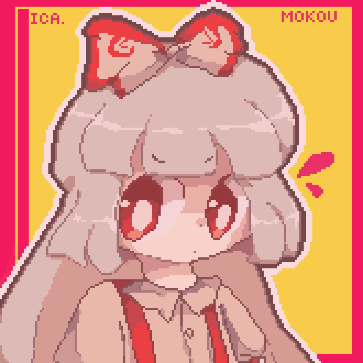 Pixilart - mokou by ica327