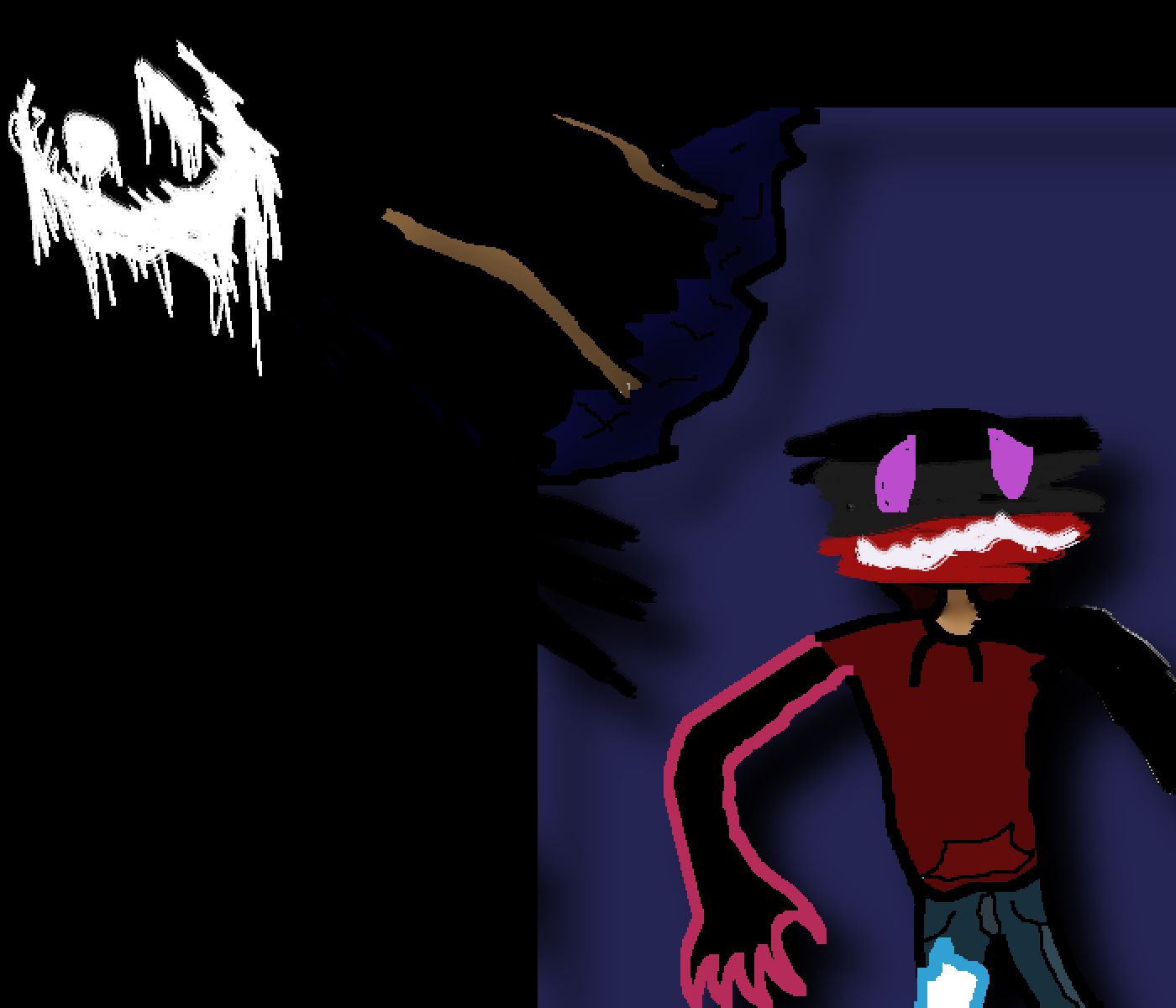 SHADOW MONSTER by corrupt-devil - Pixilart