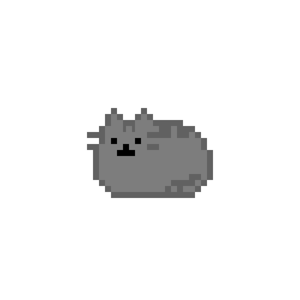 Pixilart - Pusheen by Spiritbelly2