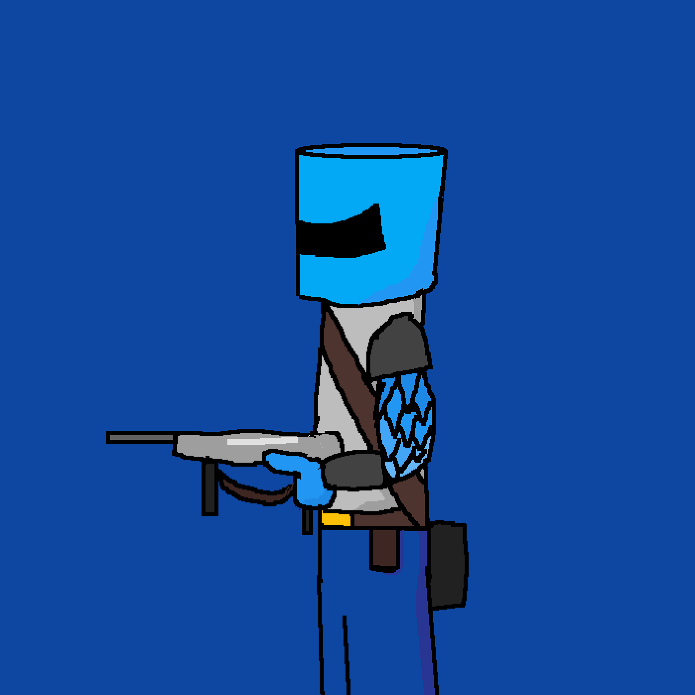 Pixilart - Gangsta knight by RiceCoke