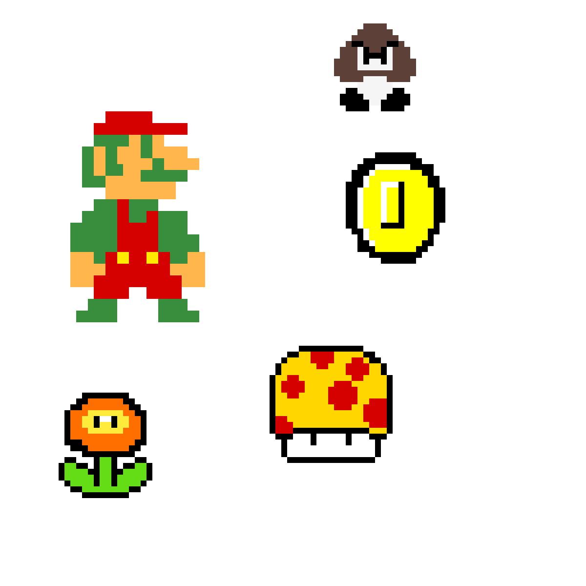 Pixilart - Mario things pt 1 by random-band-kid