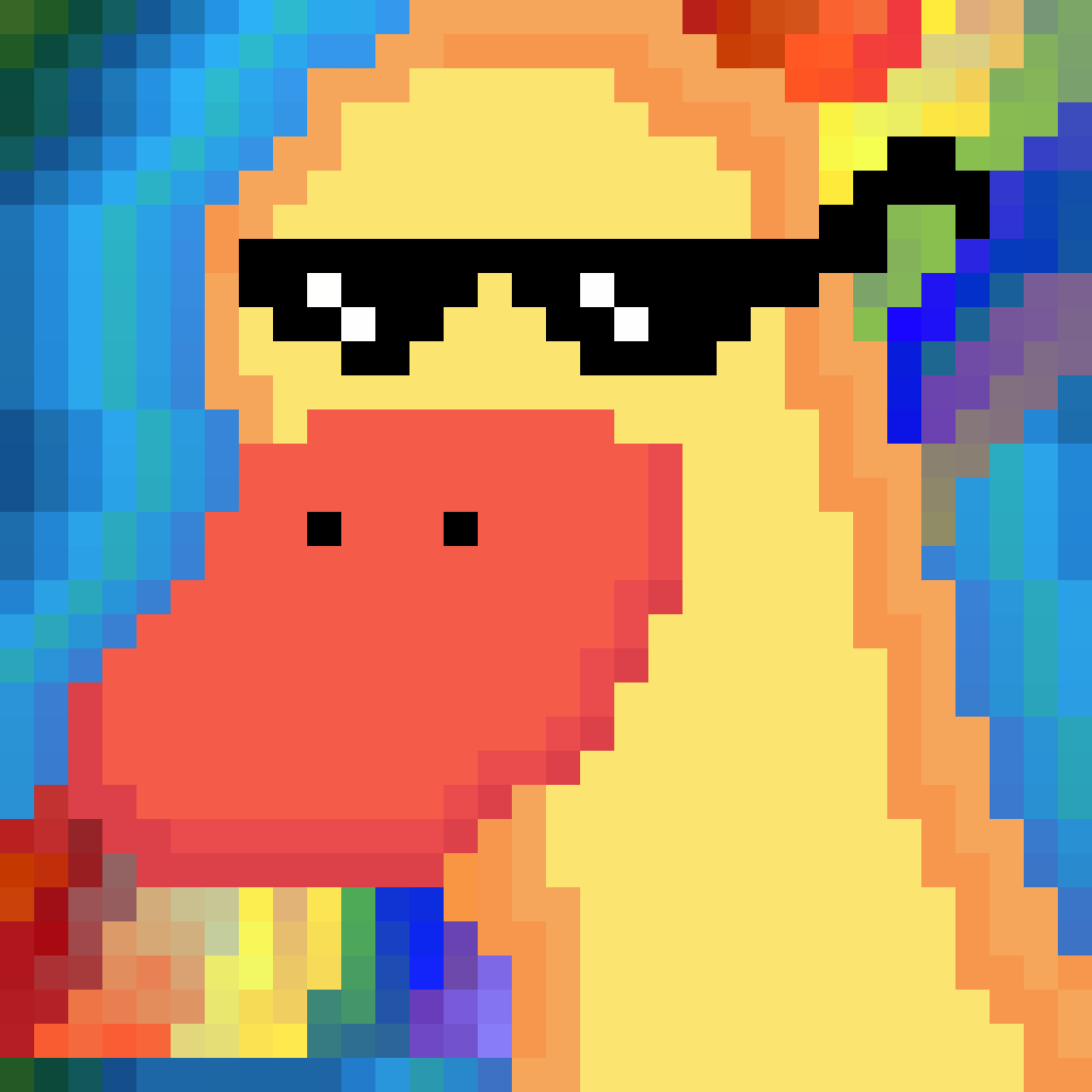 Editing epic duck - Free online pixel art drawing tool - Pixilart