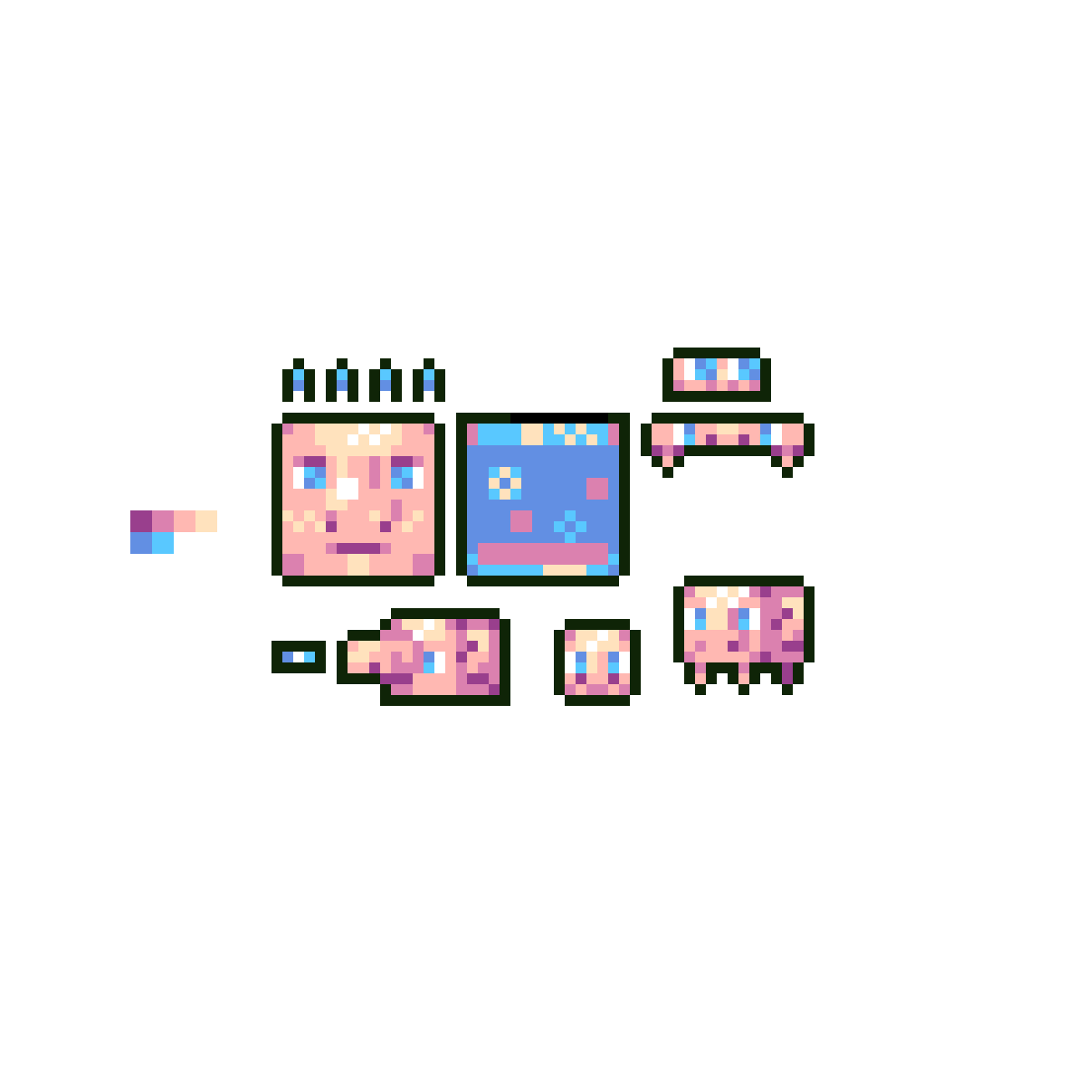 Pixilart - Face Style by Slinky