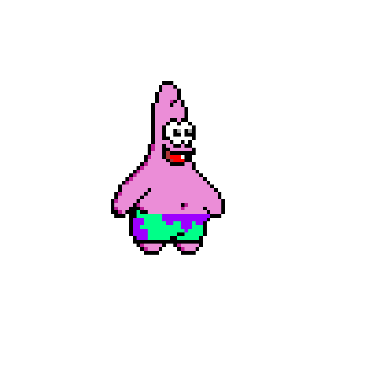 Pixilart - Patrick by ThePixilerDude