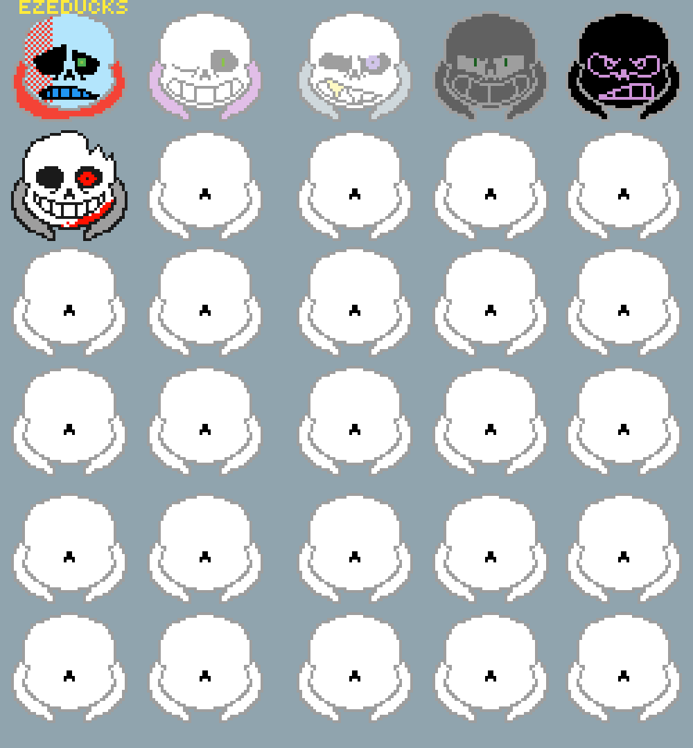 Editing I added Horrortale Sans - Free online pixel art drawing tool ...