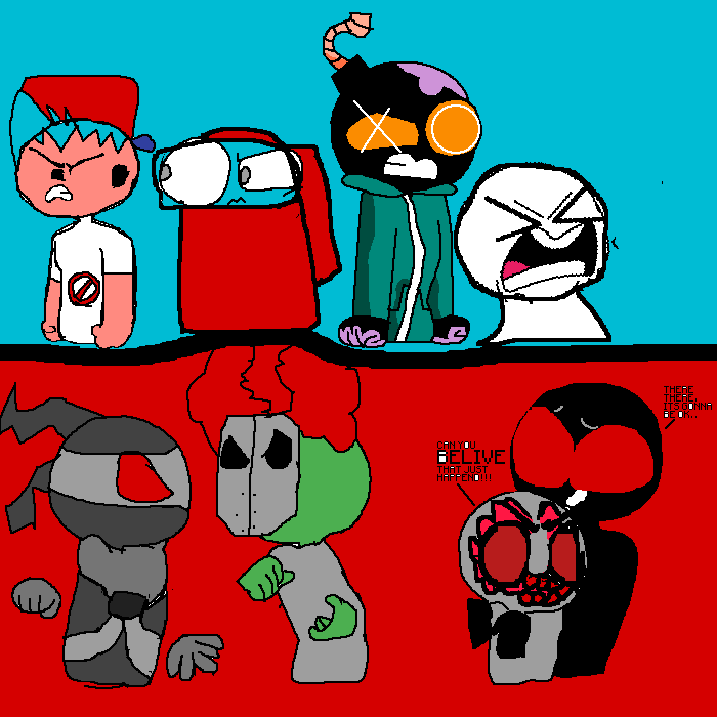 Pixilart - fnf in a nutshel by Amoogus-sus