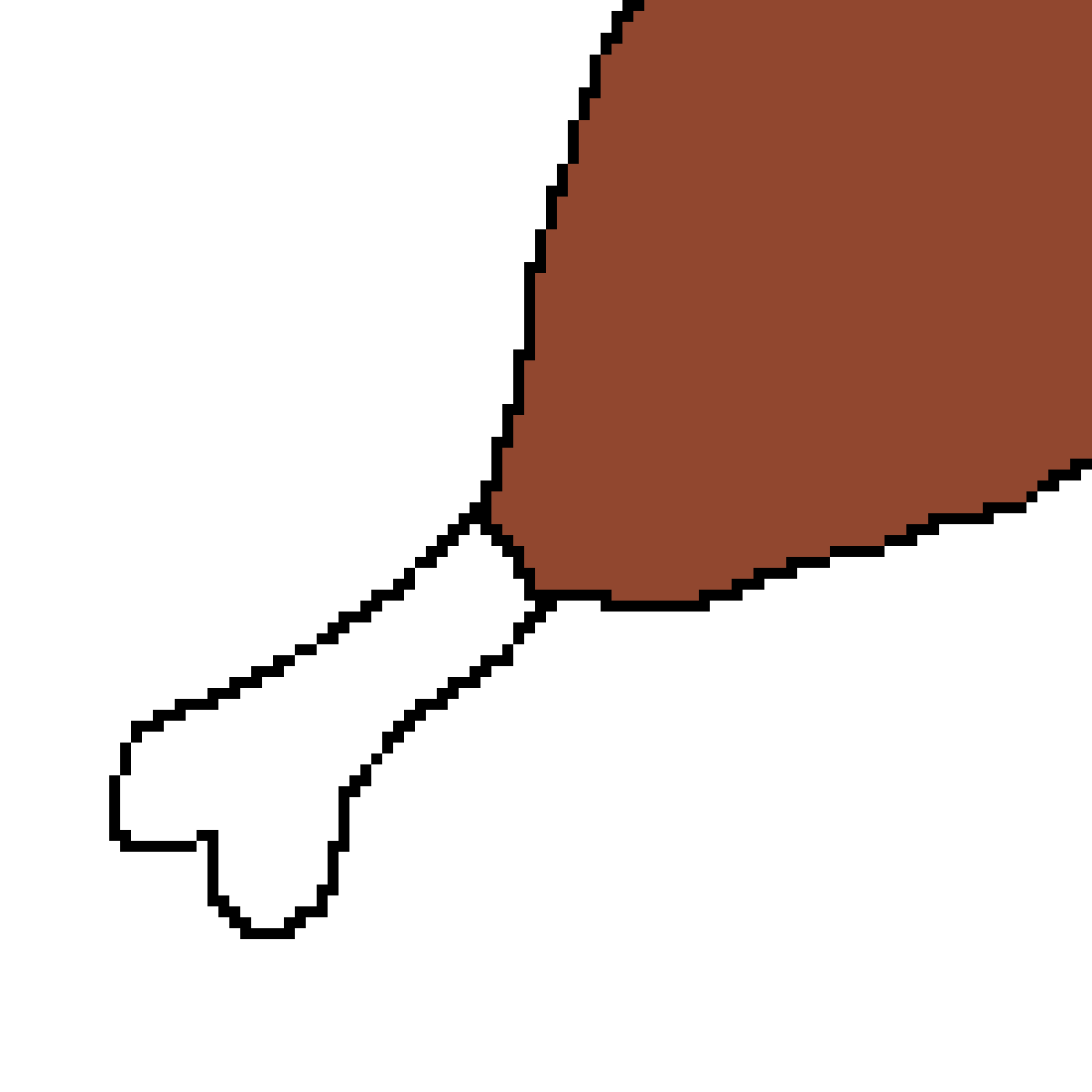 Editing Chicken wing Chicken wing - Free online pixel art drawing tool ...