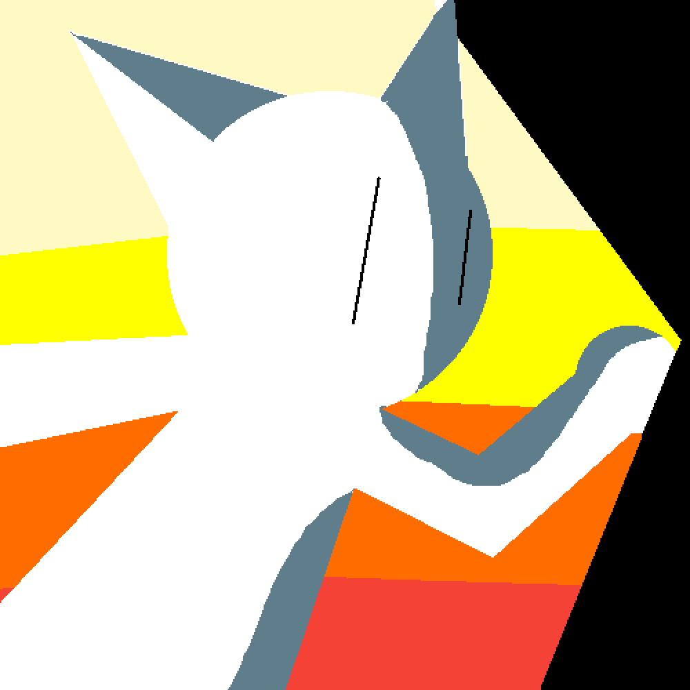 Pixilart - Hyper cat charactar by Retrothebox