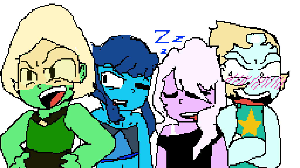 Editing WE ARE cartoons - Free online pixel art drawing tool - Pixilart