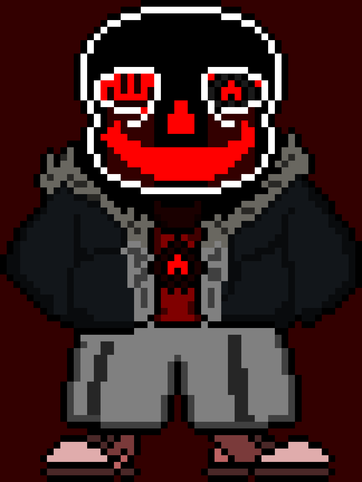 Pixilart - ANI Six Knife Sans by SkeleDrago20XX