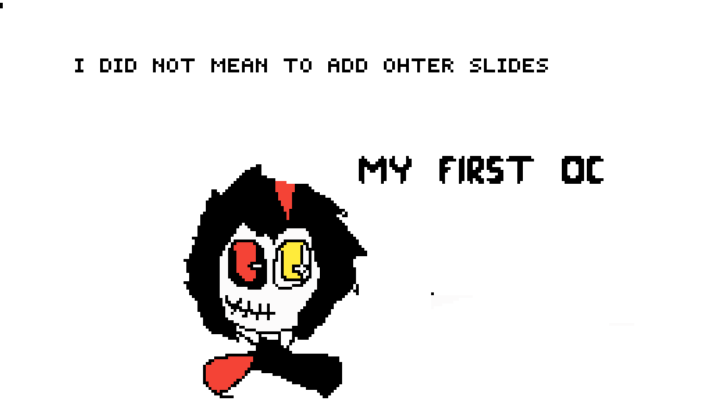 Editing my first ever oc from a colab - Free online pixel art drawing ...