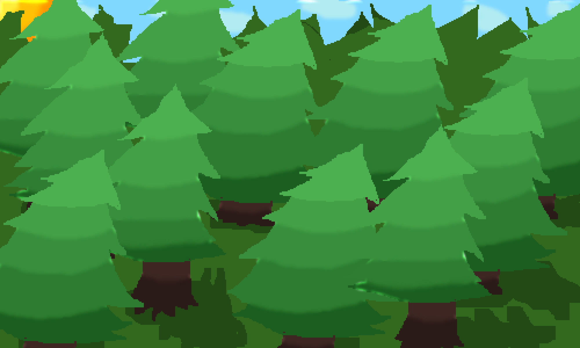 Pixilart - forest by Cris-Tries-Pix