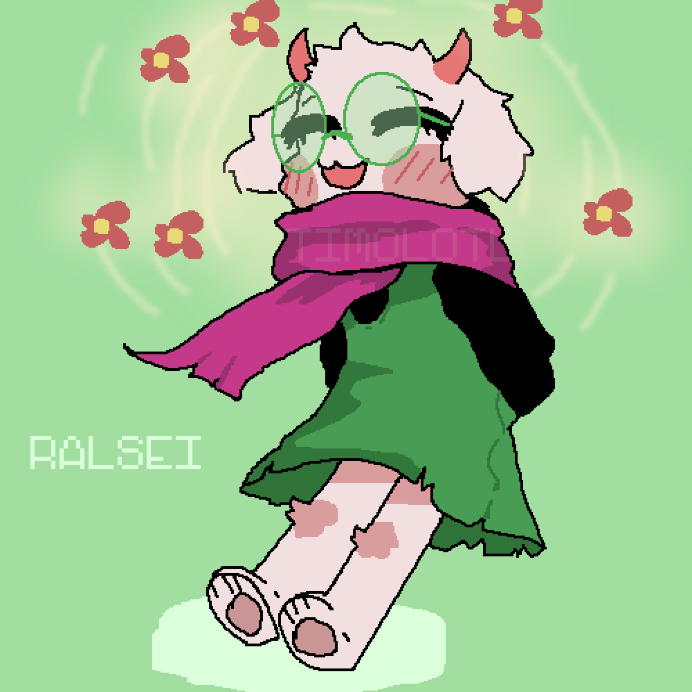 Pixilart - ralsei by Timolotl