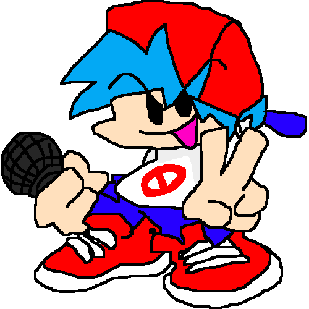 Pixilart - Fnf boy friend by Taymius