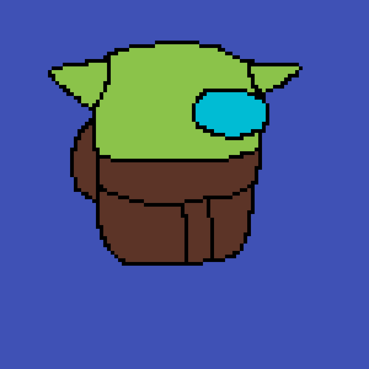 Pixilart - Baby Yoda among us by eqlirvhgboue