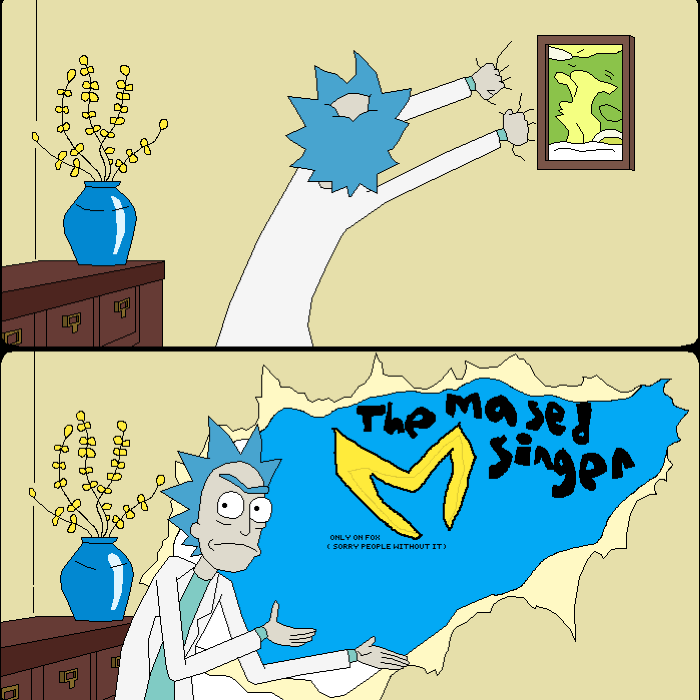 Editing ThE mAsKeD sInGeR - Free online pixel art drawing tool - Pixilart