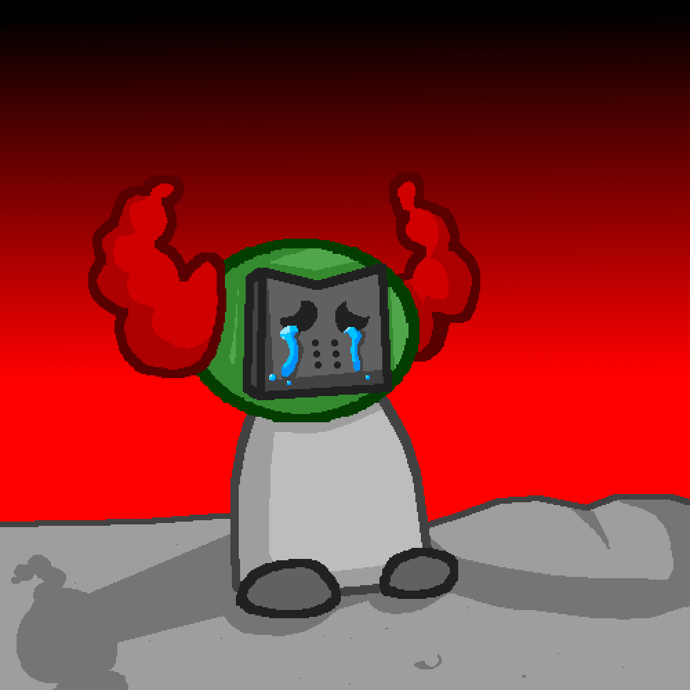 Pixilart - sad tiky by PixilJen