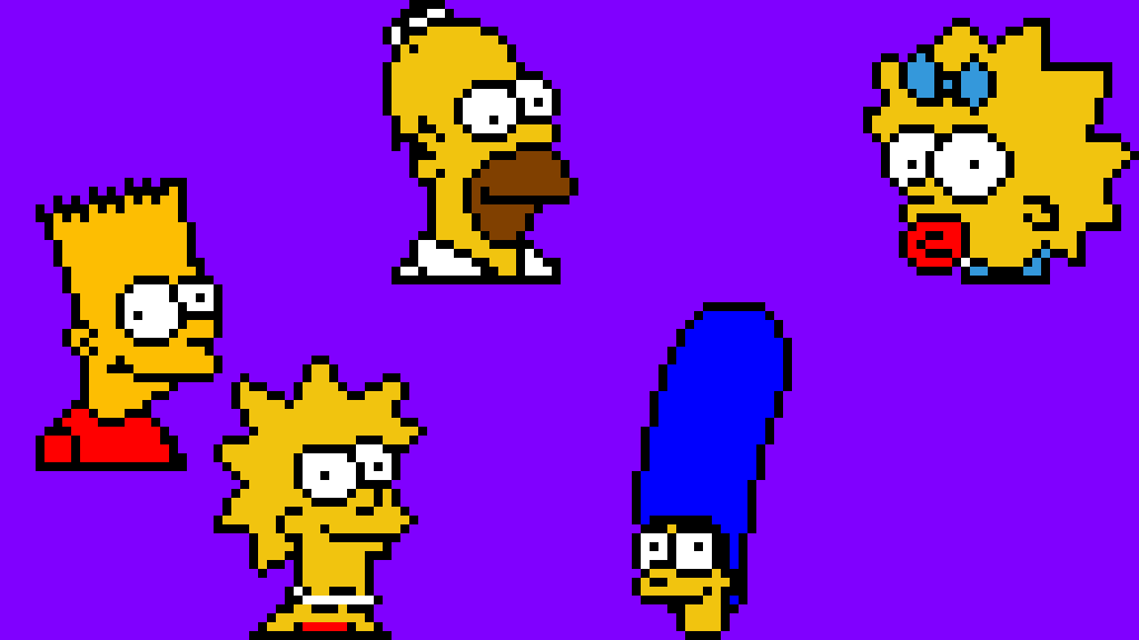 Pixilart - the simpsons by niki101love