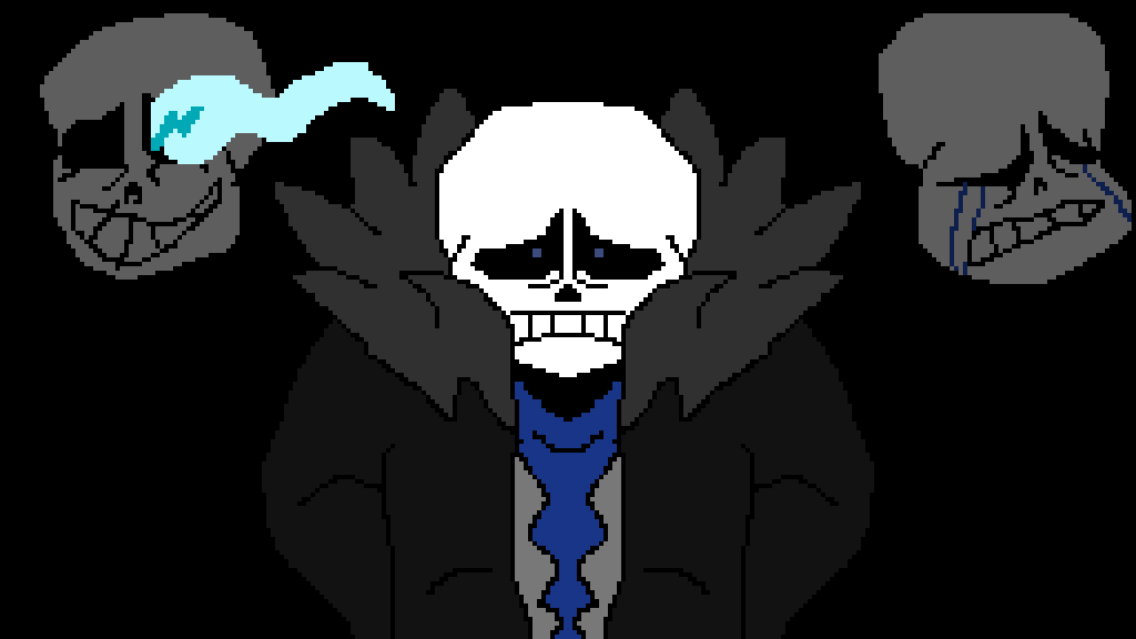 Pixilart - Emotion Tale sans V2 by TacitYapper9