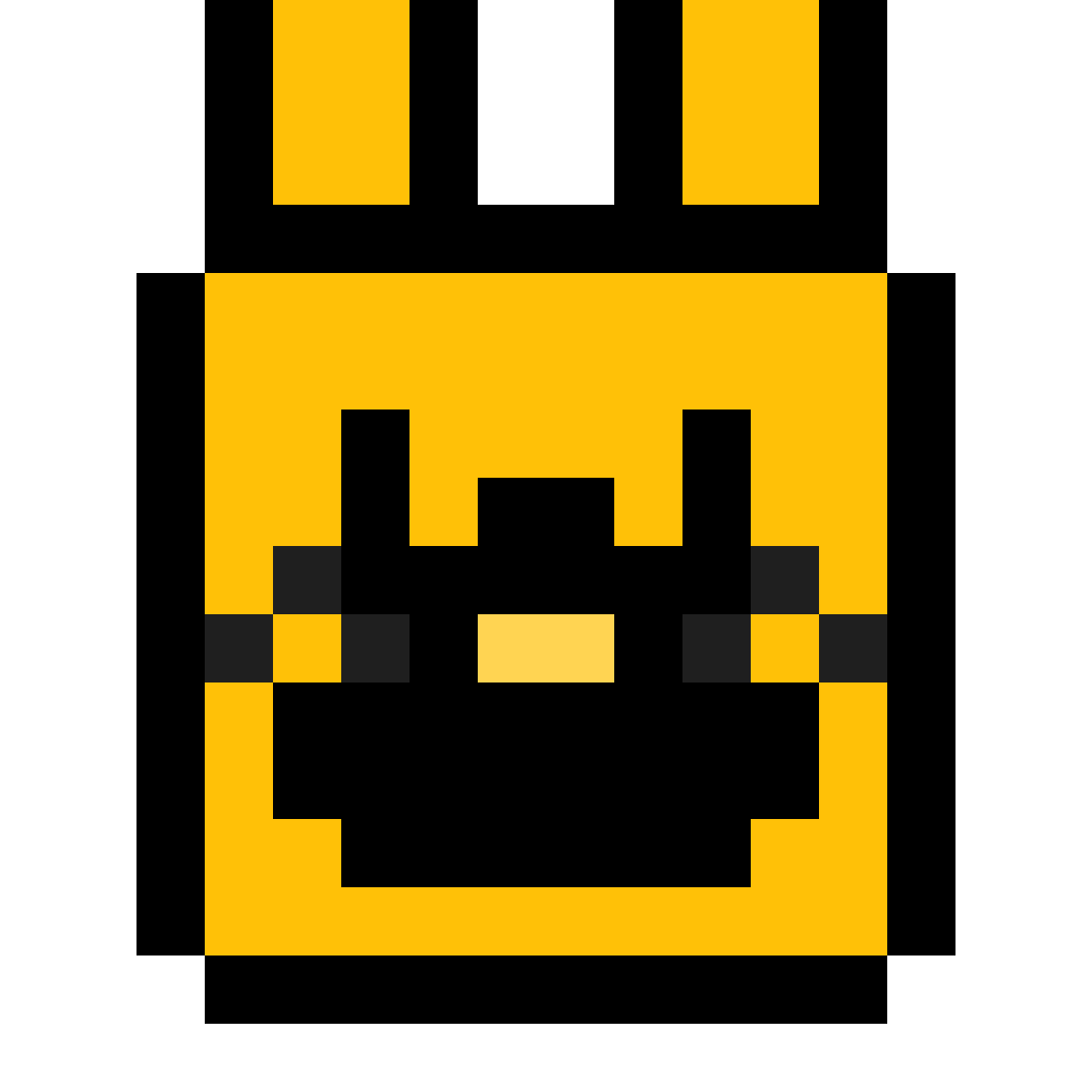 Pixilart - 8 bit springbonnie by average-artist3