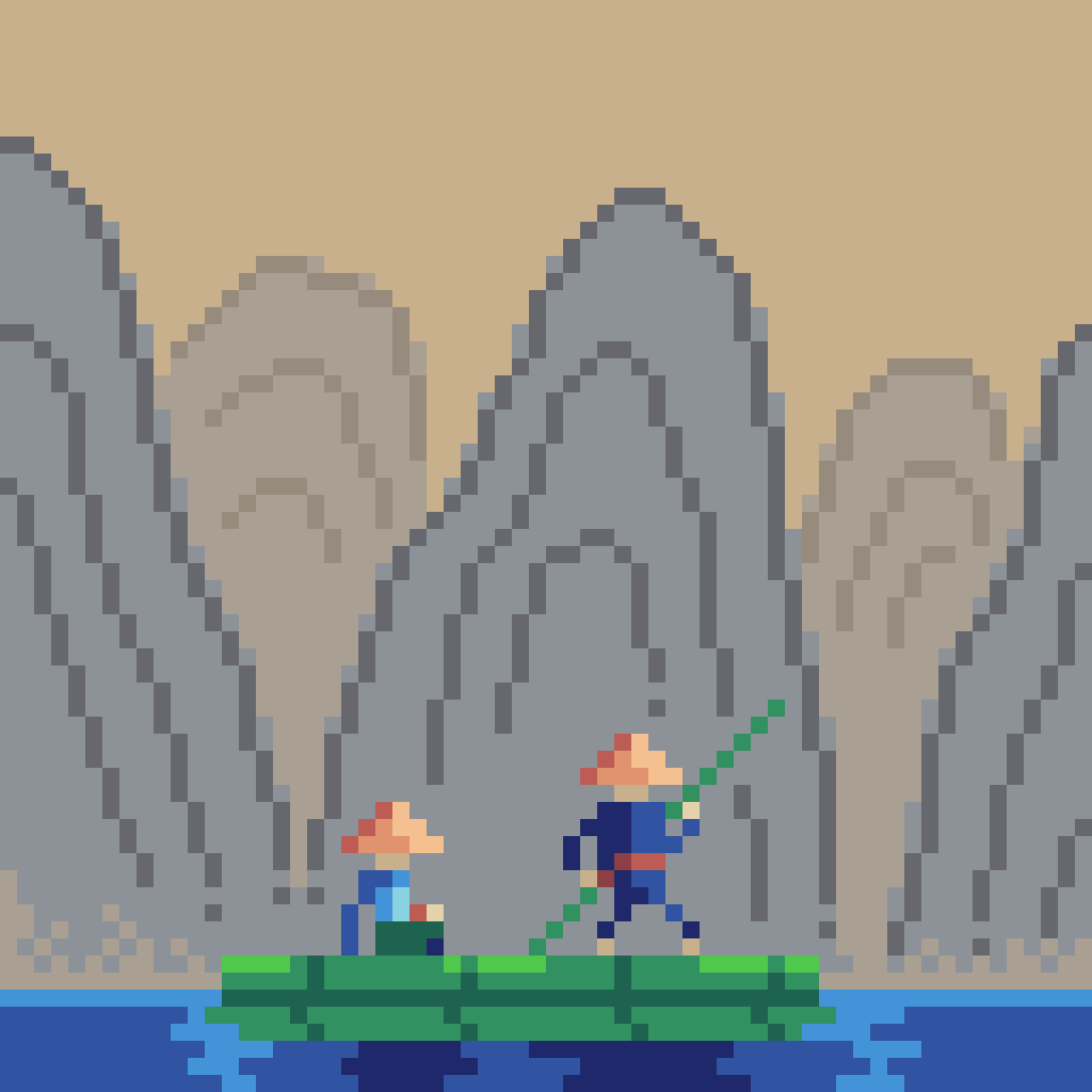 Pixilart - Raft by thebeekeep