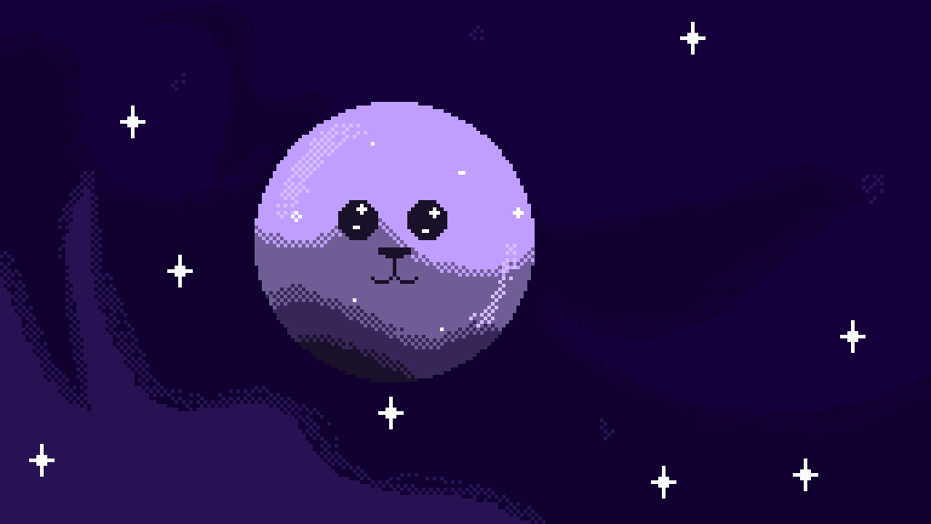 Pixilart - Purple doggo for @Darkstar ! by Olesia